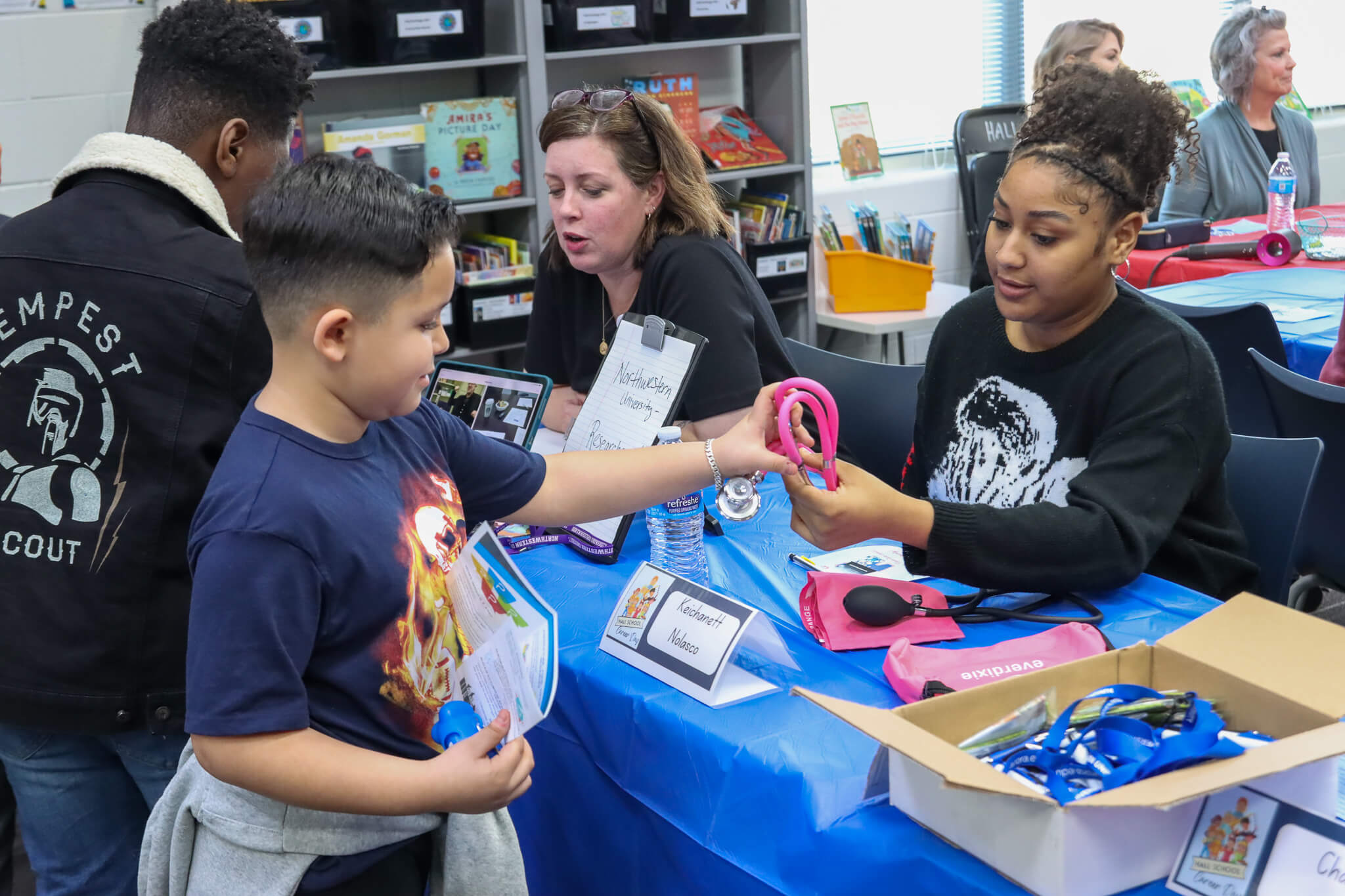 Elementary School Partners with High School CTE Students for Career Day ...